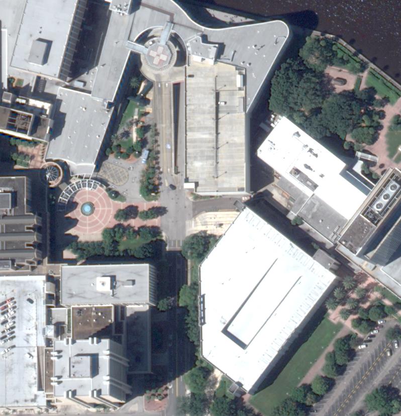 Semantic Neural Radiance Fields for Multi-Date Satellite Data